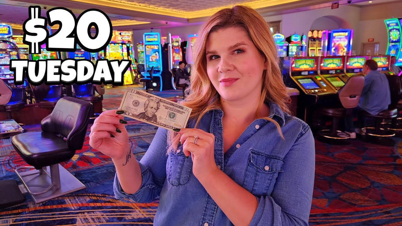 One of the BEST $20 Tuesday Wins So Far! (Las Vegas Slots) - YouTube