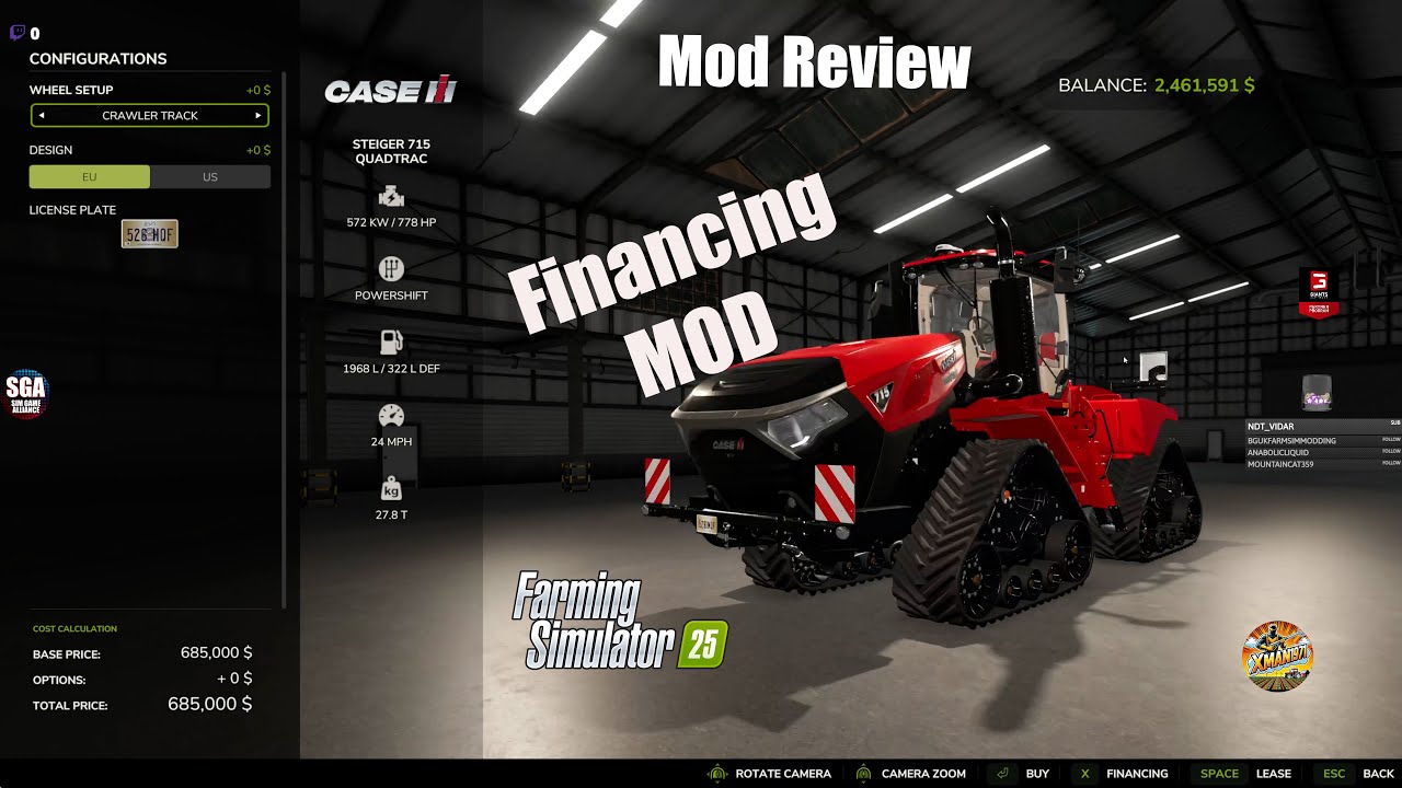 OUT OF MONEY use This Mod: Financing | Farming Simulator 25 - YouTube
