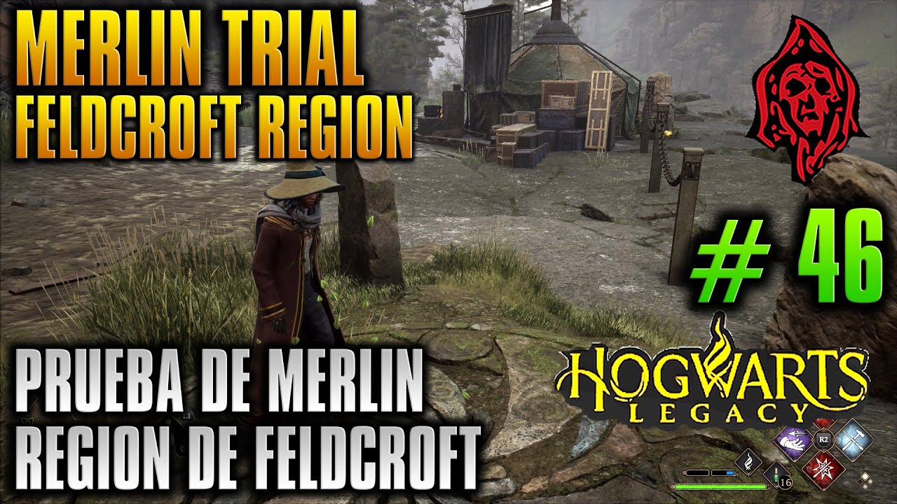 HOGWARTS LEGACY PRUEBA DE MERLIN (3) REGION DE FELDCROFT/MERLIN TRIAL ...