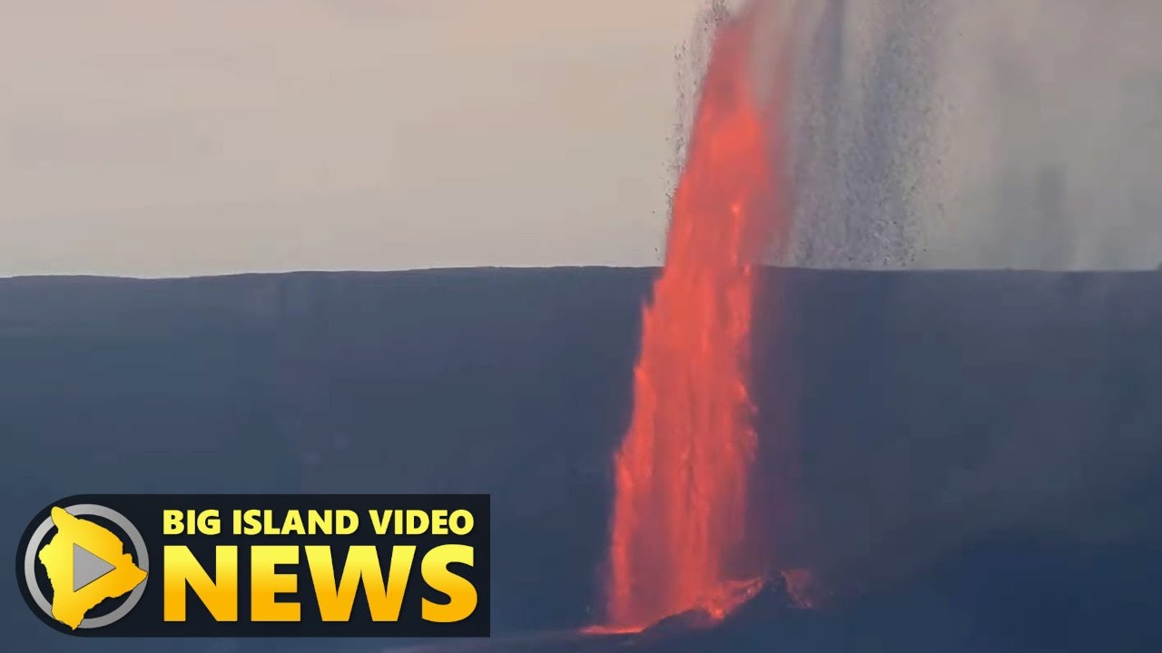 Volcano Lava Flow Big Island Kilauea | Location, Eruptions, Height,