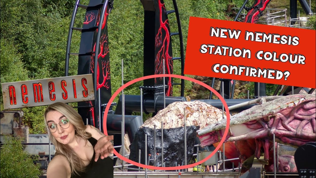 Nemesis station colour confirmed? 26th July 2023 - YouTube