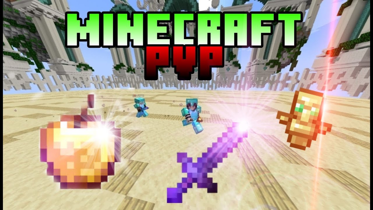 Trying some PvP in minecraft - YouTube