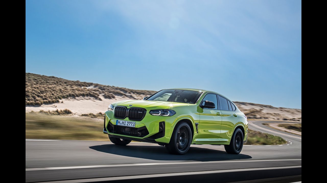 2022 BMW X4M Competition | Sound, Driving (Sao Paulo Yellow) - YouTube