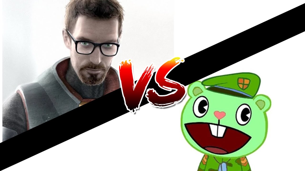 Gordon Freeman vs Flippy - Friday night funkin parody - YouTube