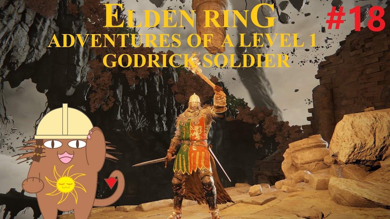 Some Backtracking...then Farum Azula! Rune Level 1 Godrick Soldier ...