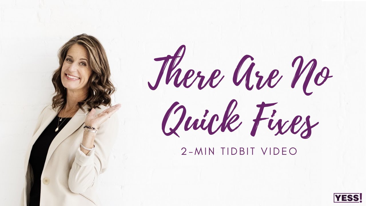 There Are No Quick Fixes - YouTube