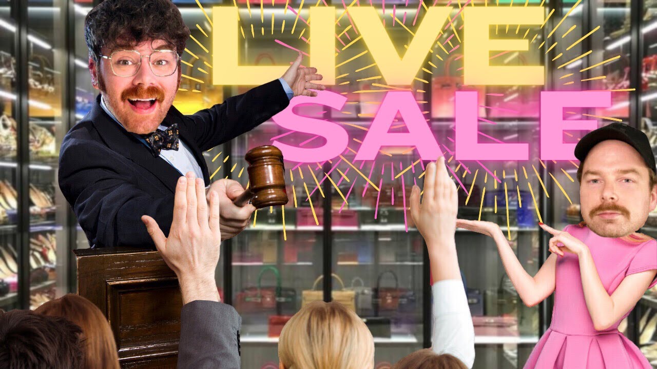 🎉 Live Sale Event 🎉 Luxury Designer Bag Sale - YouTube