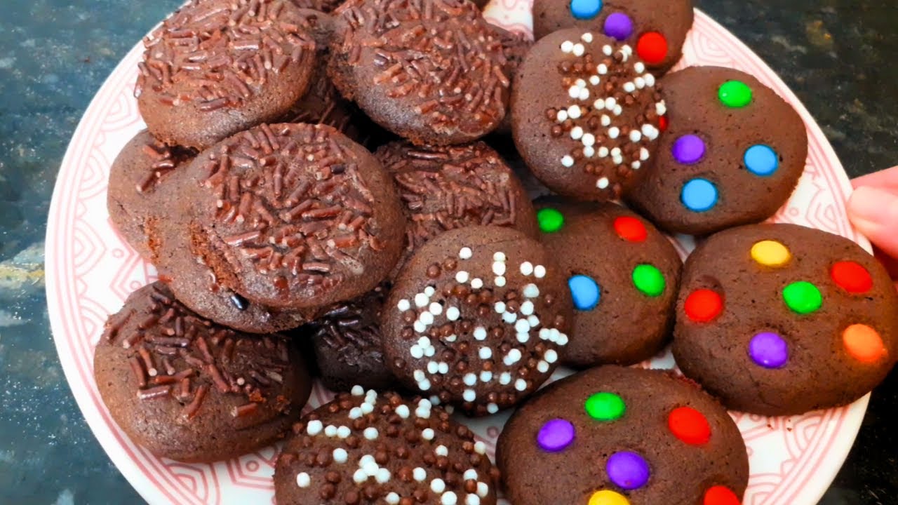 Biscoito de Chocolate Fácil [Biscoito Econômico] - YouTube