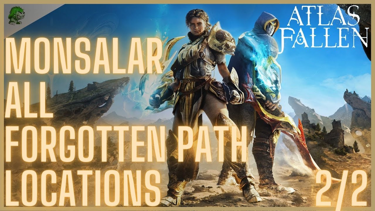 Atlas Fallen Monsalar All Forgotten Path Locations - YouTube