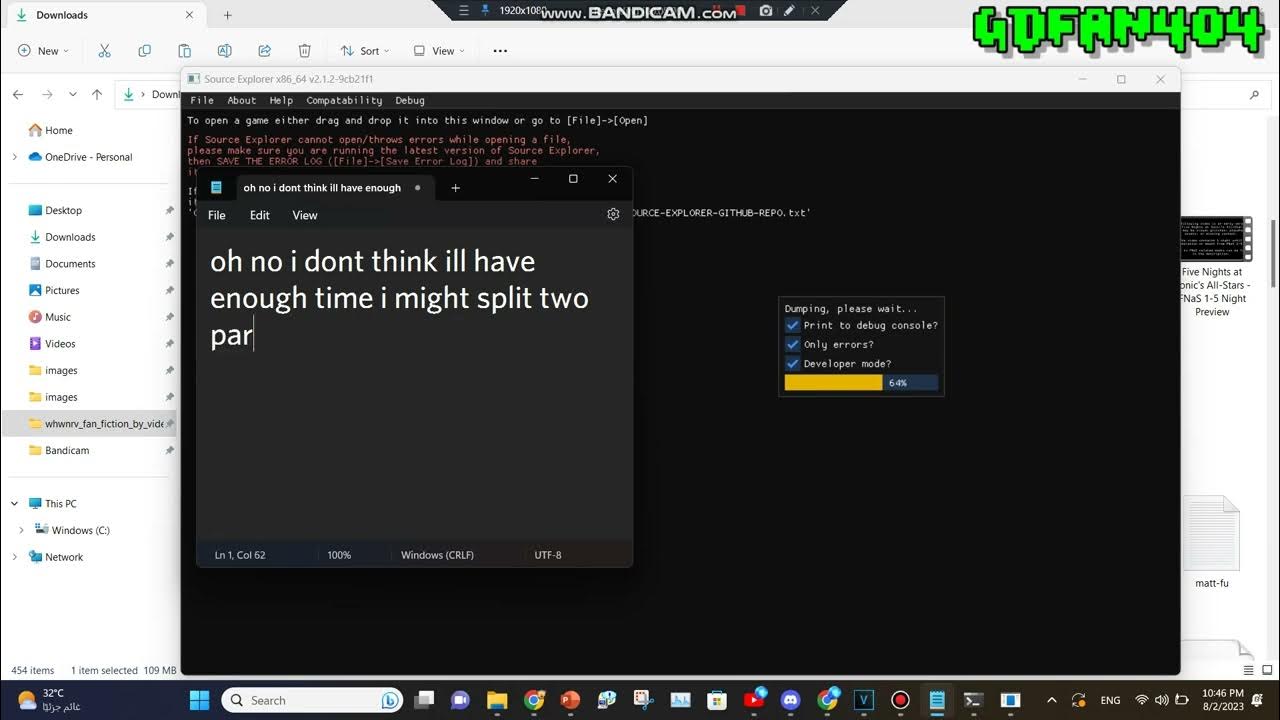 How to decompile maniac mania recoded with source explorer - YouTube