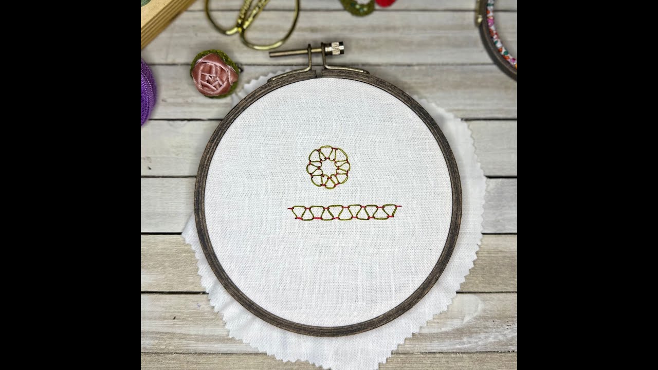 The Stepped Running Stitch - YouTube