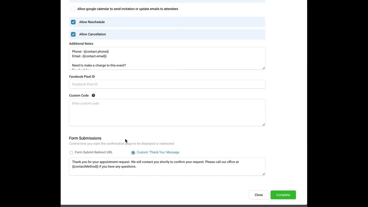 HighLevel Feature Update: Appointment Notifications within Calendar Builder - YouTube
