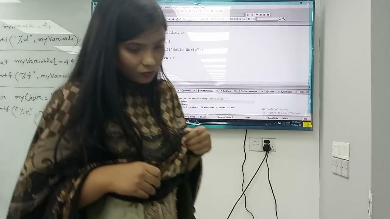 Computer Programming Language | Lab-01 | CSE | Jannatul Ferdous | University of Scholars - YouTube