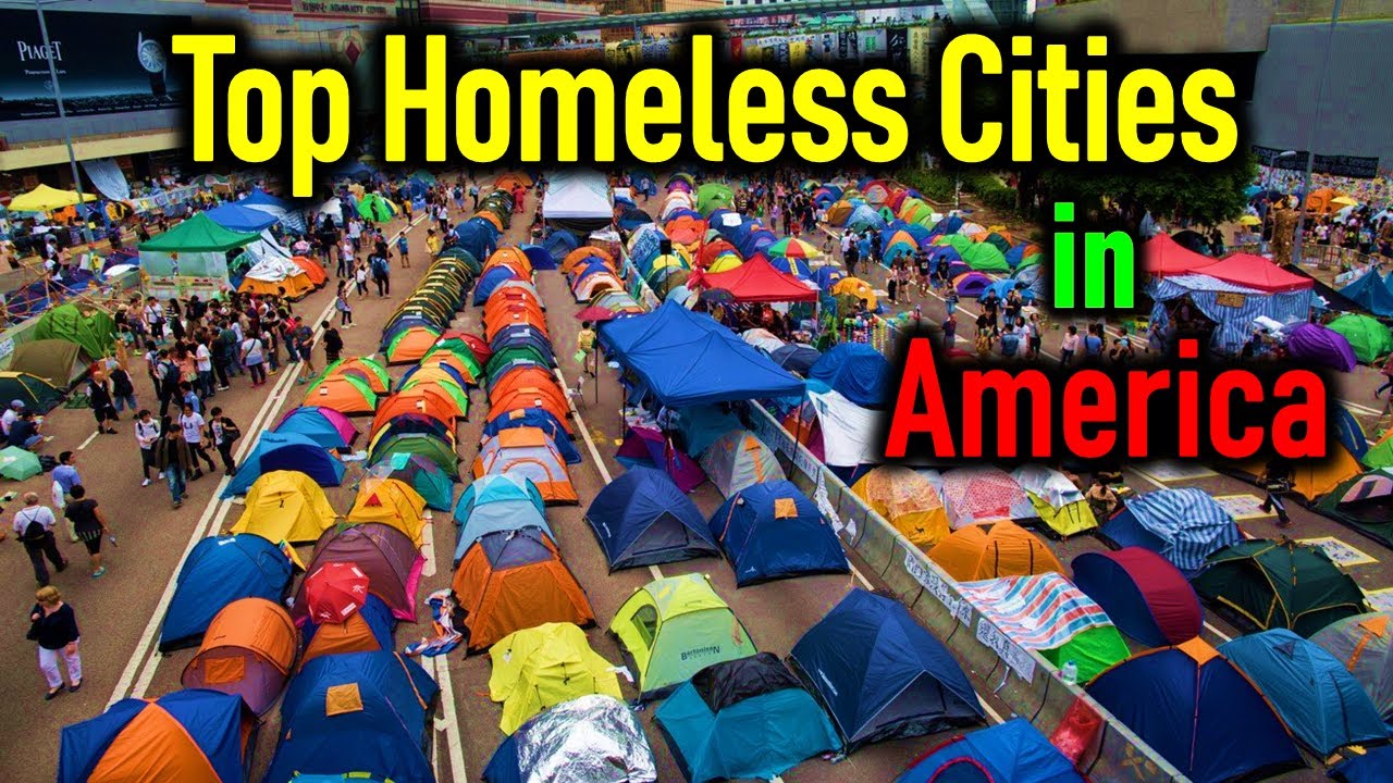 Homeless Population Surges in America's Top Cities - YouTube