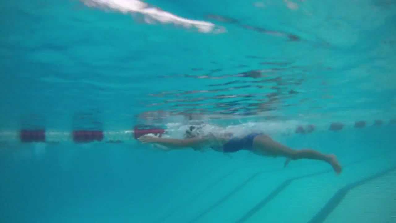 GoPro HD Hero Underwater Stroke Analysis - Swim Faster - YouTube