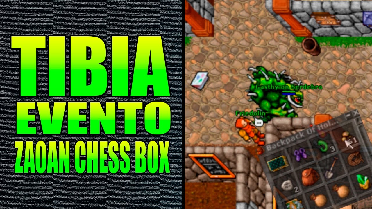 TIBIA 👑 COMO CONSEGUIR ZAOAN CHESS BOX 👑 ACHIVEMENT TRUE COLOURS 👑 ...