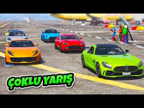 Lüks Spor Arabalar Çoklu Yarış Turnuvasına Katılıyor - GTA 5