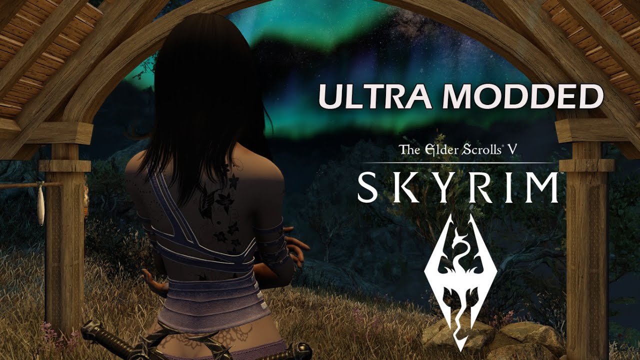 RELAXING IN THE SKYRIM UNIVERSE ⚔️Ultra Modded Skyrim LIVE STREAM - YouTube