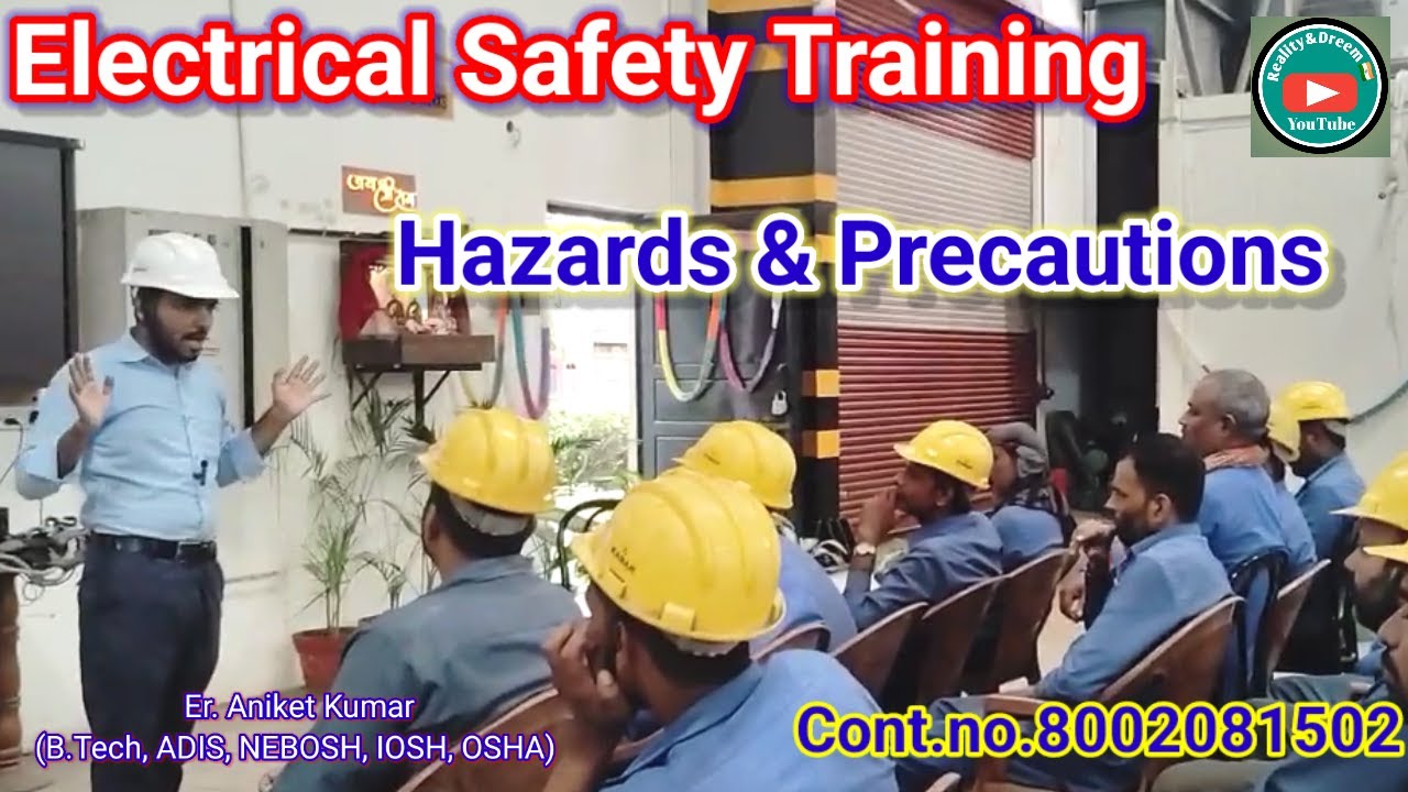 Electrical Safety Hazard & Precaution / Electrical Safety Training ...