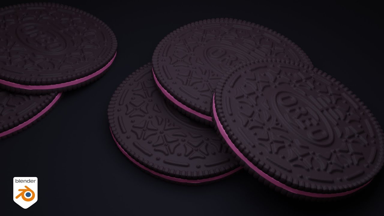 USE DISPLACEMENT MODIFIER TO MAKE OREO|| BLENDER 3.0|| CGsepoy.com ...