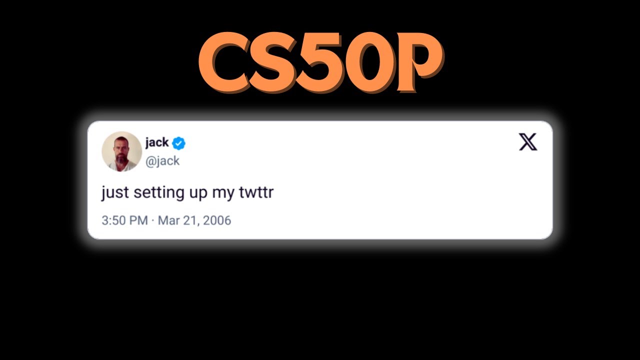 Cs50p Problem Set 2 Just Setting Up My Twttr Youtube