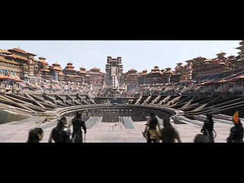 A Big Dog (double world) fight scene