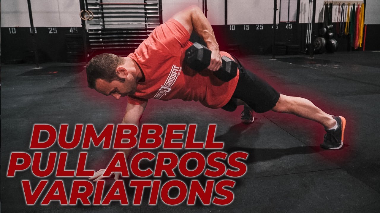 Dumbbell Pull Across Variations - YouTube