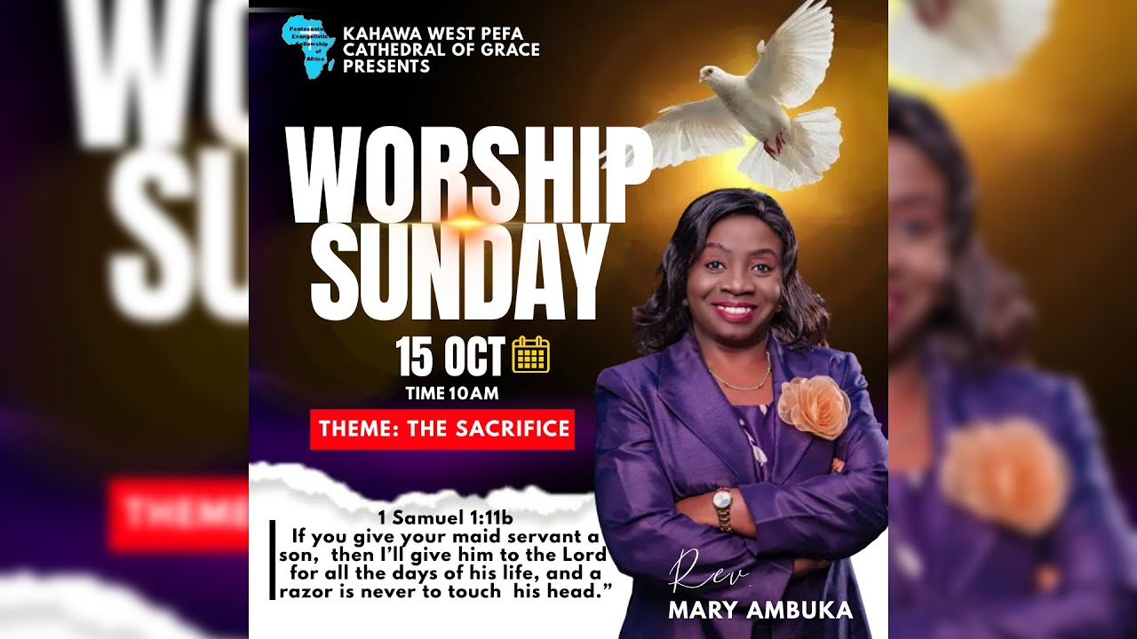 "THE SACRIFICE" 1ST SAMUEL 1:11b BY REV. MARY AMBUKA - YouTube