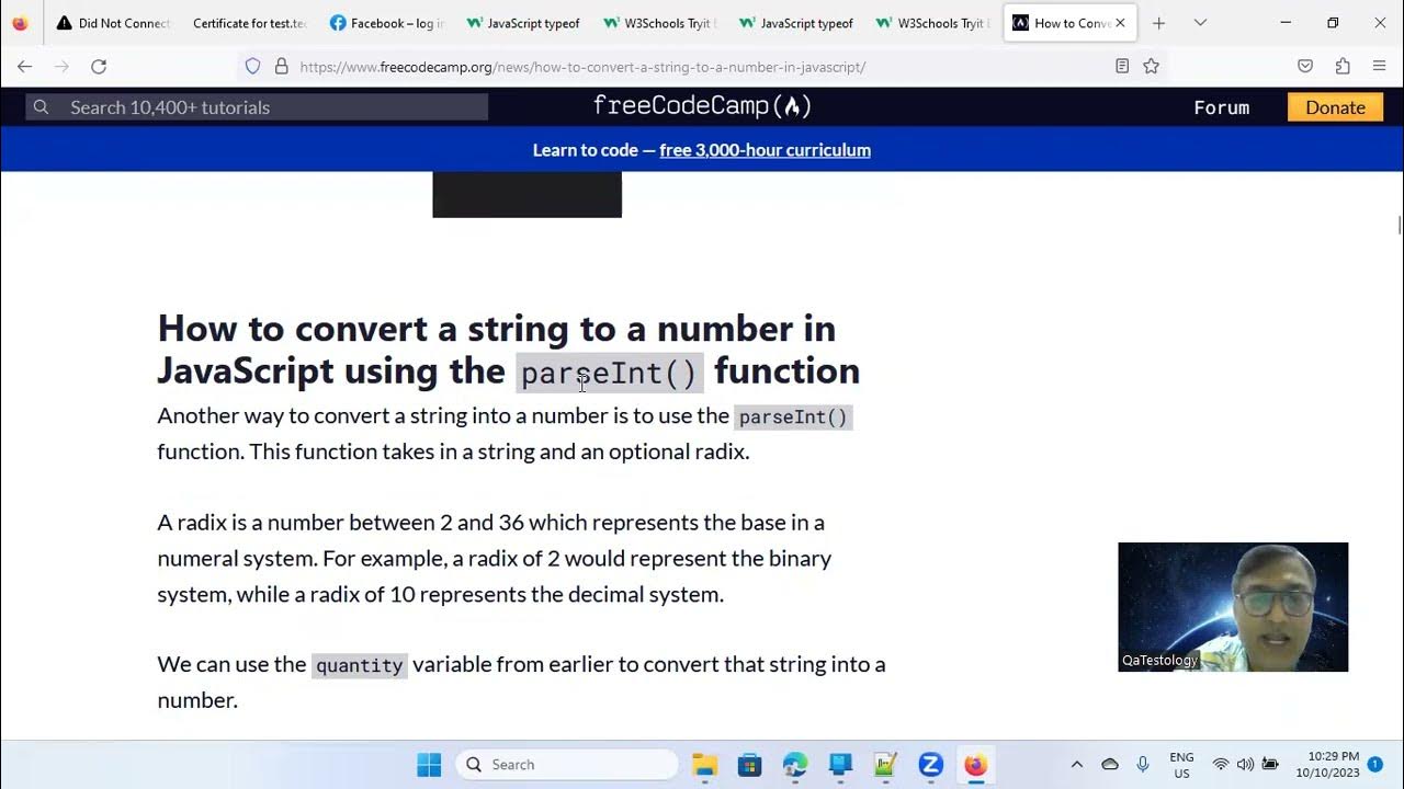 Session11 Javascript Logic Within Html Youtube