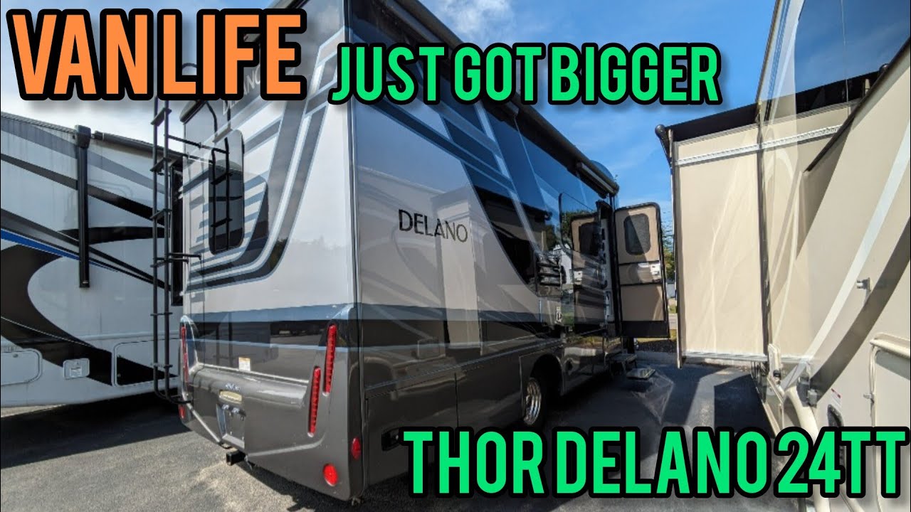 LUXURY Mercedes Class C | 2021 Thor Delano 24TT - YouTube