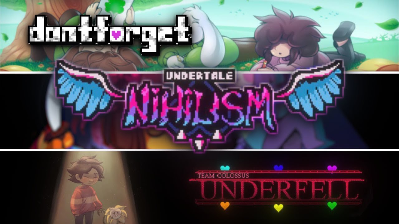 ТРИ ФАН-ИГРЫ│Undertale Nihilism, DONTFORGET, TC!Underfell - YouTube