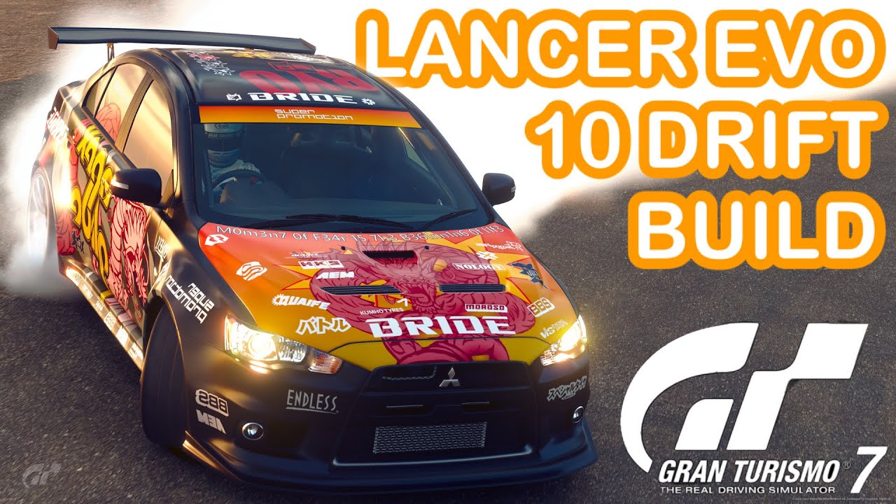 Gran Turismo 7/LANCER EVO 10/Drift Build/Customization - YouTube
