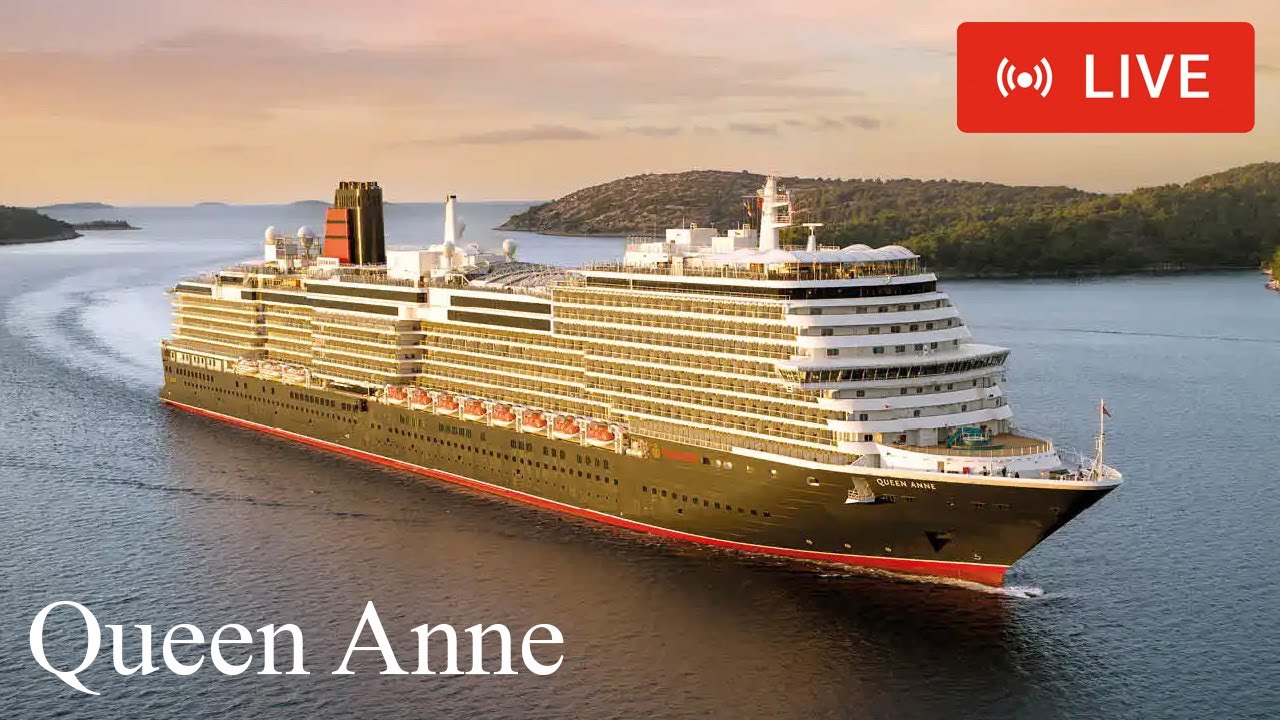 SHIPS TV - Cunard Queen Anne Cruise Ship Departing Port of Southampton ...