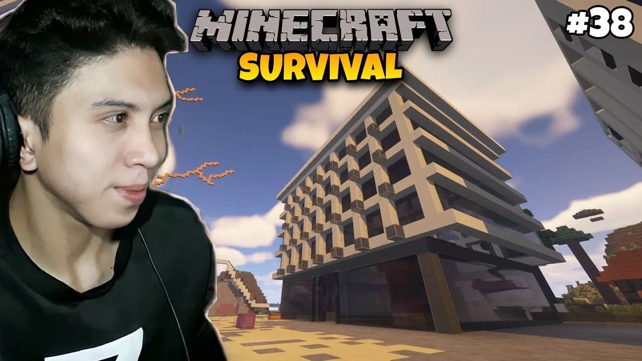 Gumawa ako ng Bagong Building sa Minecraft Survival # 38 (Filipino ...