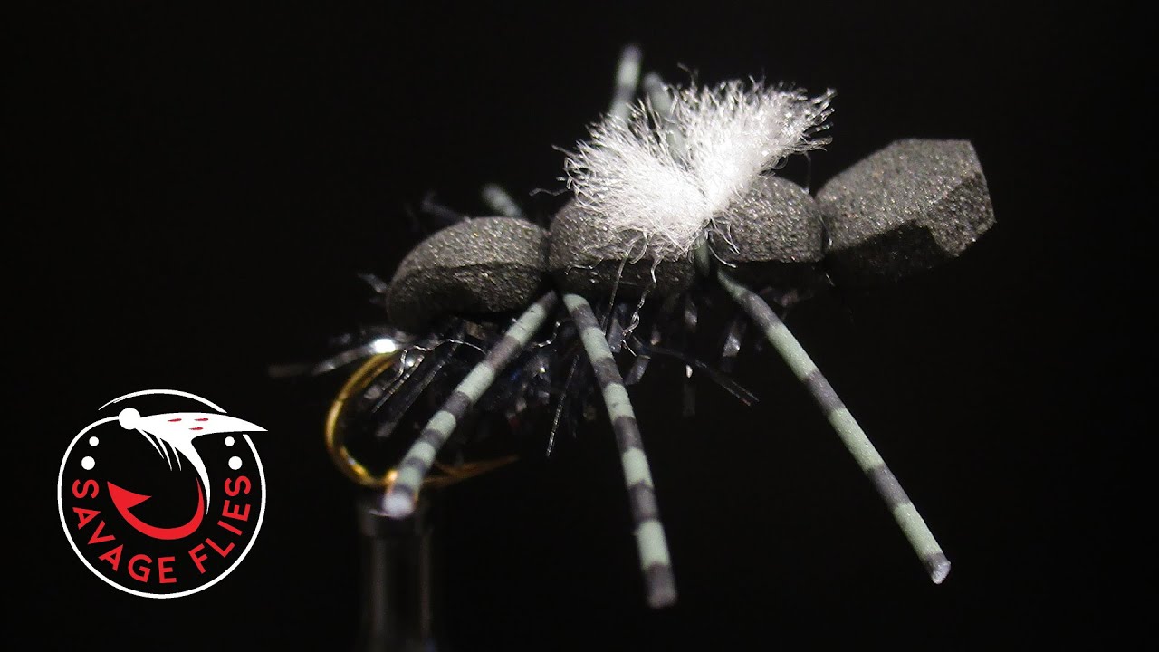 Fly Tying - The Chernobyl Ant Terrestrial with Matt O'Neal - YouTube