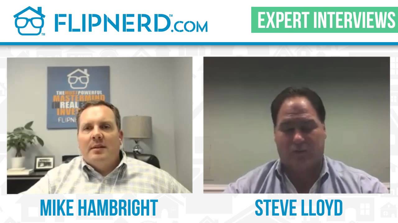 Steve Lloyd Explains Why He Buys and Invests in Real Estate Notes - YouTube