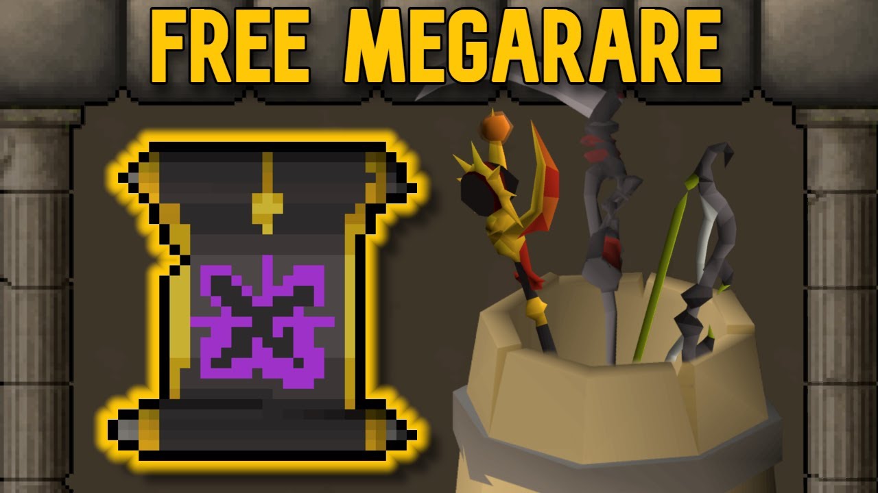 WHICH MEGA RARE ARE YOU CHOOSING? - OSRS Grid Master - YouTube
