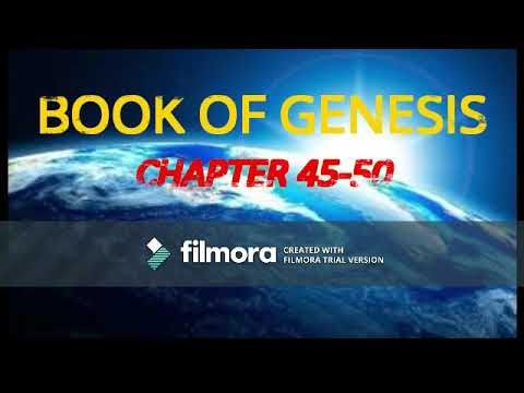 GENESIS 45-50 AUDIO BIBLE TAGALOG - YouTube