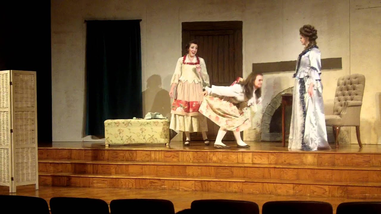 Marriage of Figaro Act 1 scene 4 - YouTube