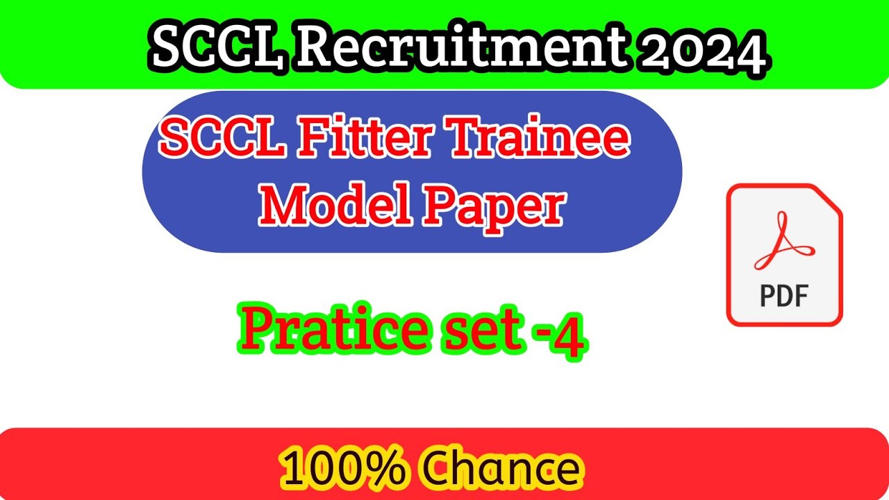 SCCL/Singareni/ SCCL fitter/SCCL Coal india/Singareni collieries/SCCL ...
