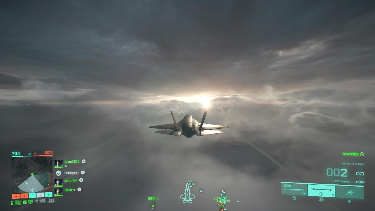 Battlefield 2042 F35E Panther gameplay - YouTube