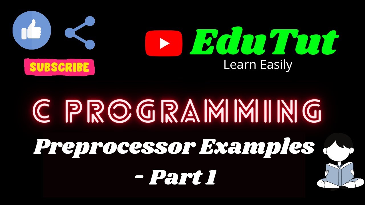 Preprocessor Examples Part 1 C For Beginners Edutut Learn