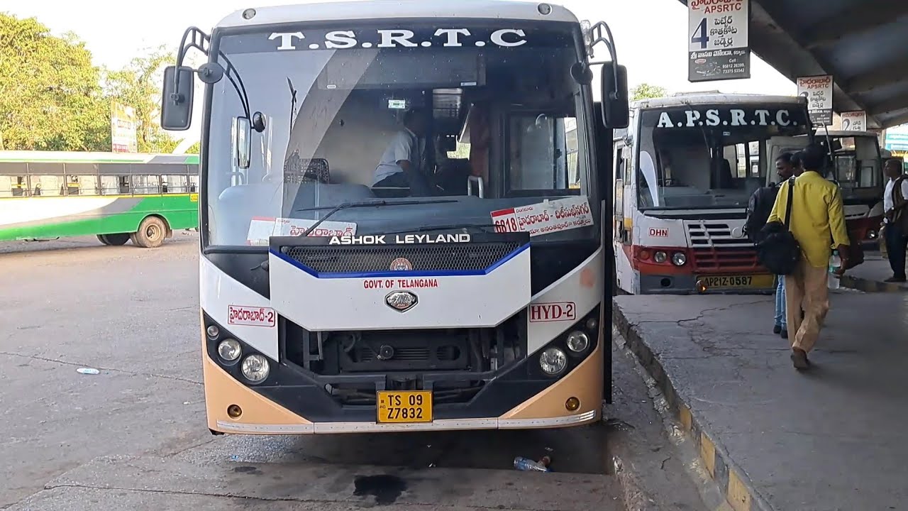 Bangalore To Hyderabad Buses TSRTC New Superluxury Service Departure bangalore-to-hyderabad-buses-tsrtc-new-superluxury-service-departure
