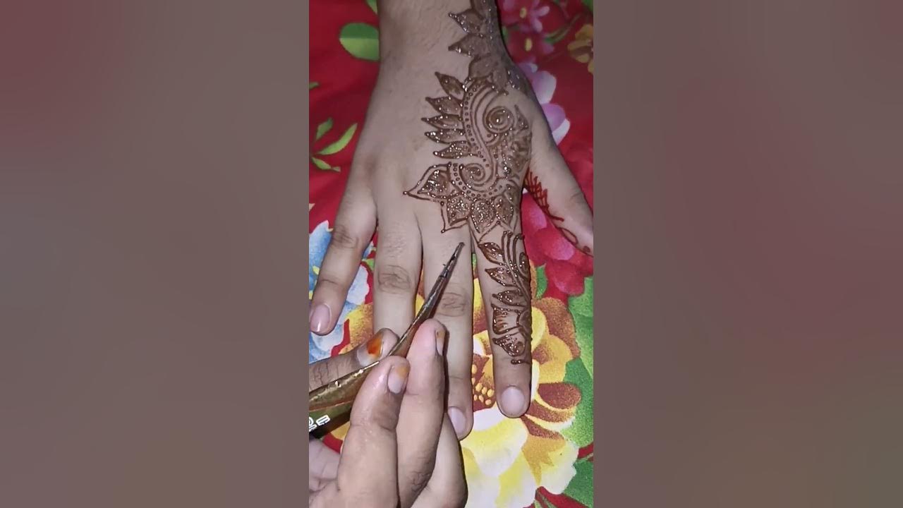 Hinna,design,simple,beautiful,mehendiforgirls - YouTube