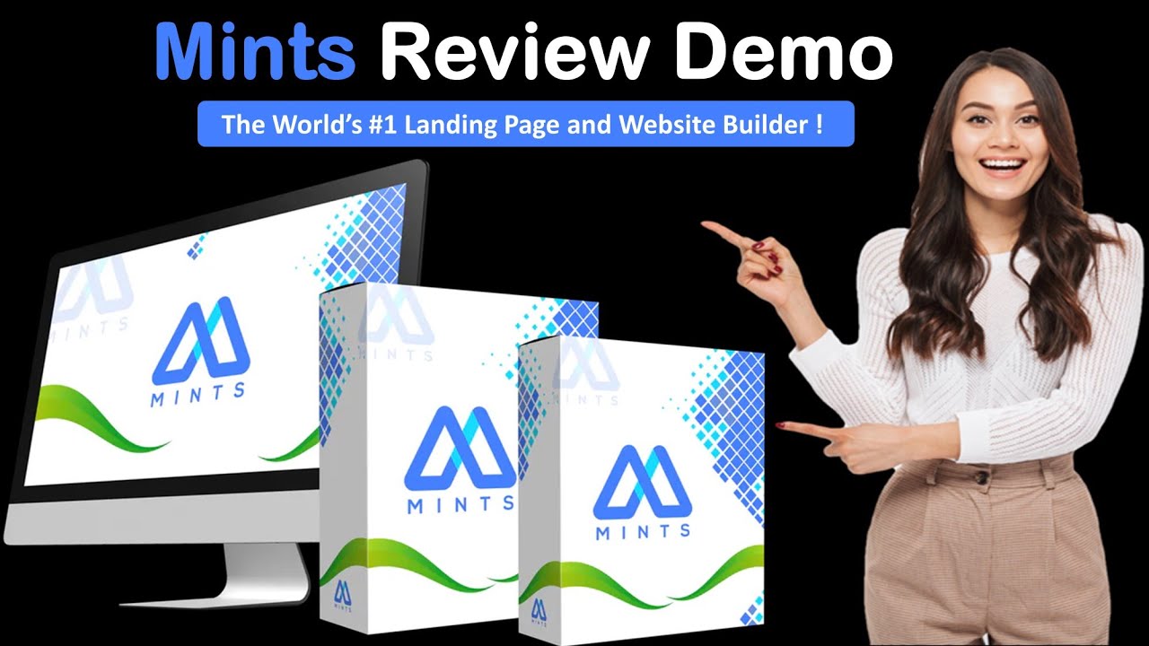 Mints Review Demo | Landing Page and Website Builder - YouTube