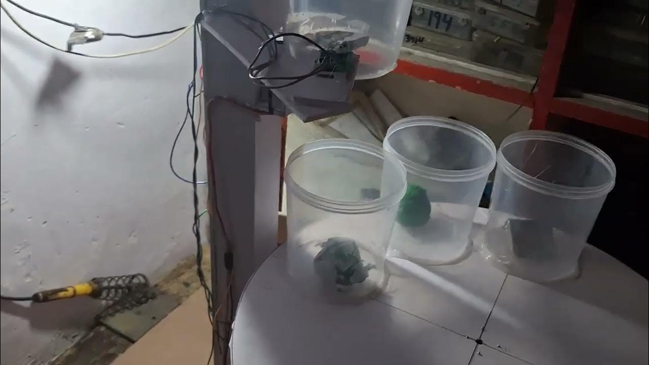 Automatic waste segregation system Dry, Wet, Metal - YouTube