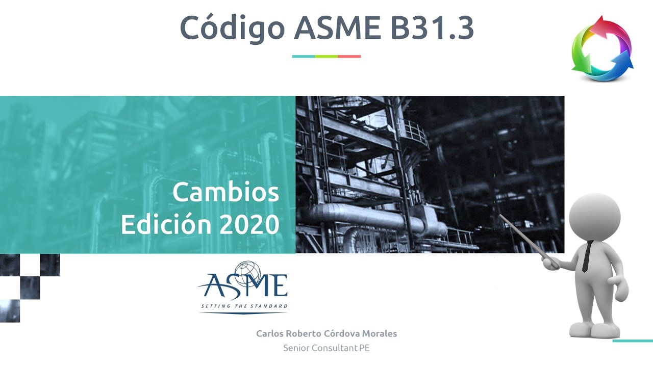 Cambios en el Código ASME B31.3-2020 - YouTube