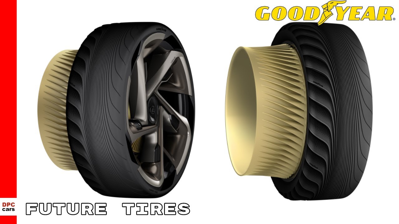 Future Goodyear Tires For Lexus LF 30 Electrified Concept Car - YouTube