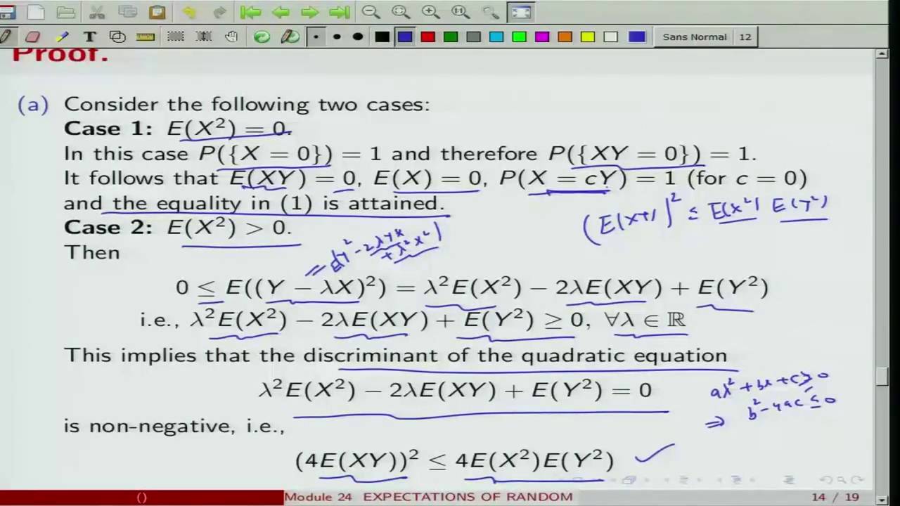 Module 24 Expectations of Random Vectors Part 2 h2N4jCoVRsk - YouTube