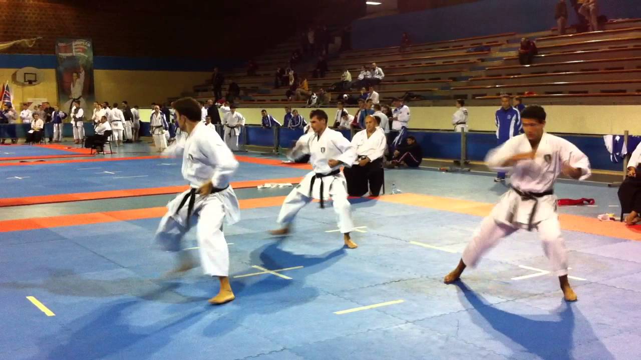 UNSU KATA - Italy Team Kata Senior Man - 31st. European Champinship ...